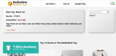 Best Free Redbubble Tag Generator — The T-Shirt Academy